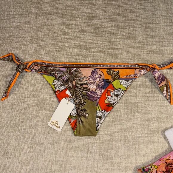 Agua Bendita | Swim | Free People Agua Bendita Reversible Haim Floral ...